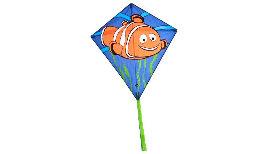 Eddy Clownfish Diamond Kite - - Fat Brain Toys