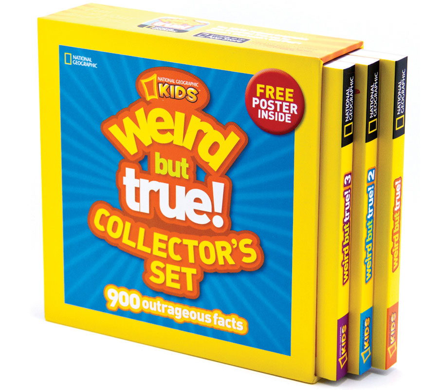 Weird But True Collector's Set - Best Books for Ages 8 to 9