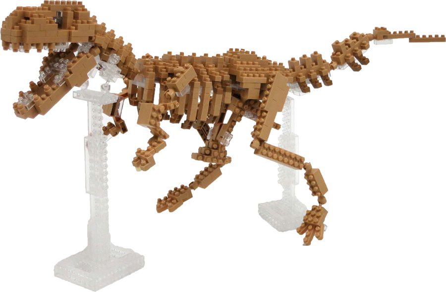 Nanoblock T-Rex Skeleton - - Fat Brain Toys