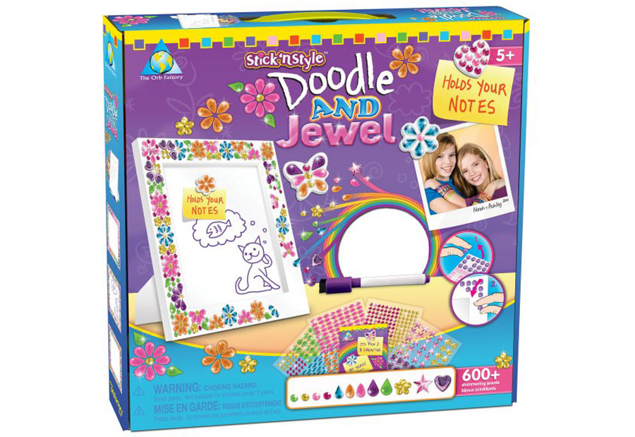 Stick n Style Doodle & Jewel - - Fat Brain Toys