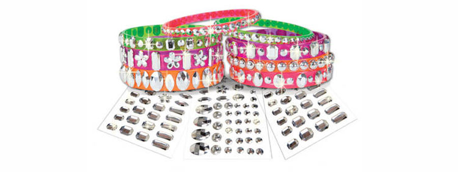 Stick n Style Girls Rock! Blinglets - - Fat Brain Toys