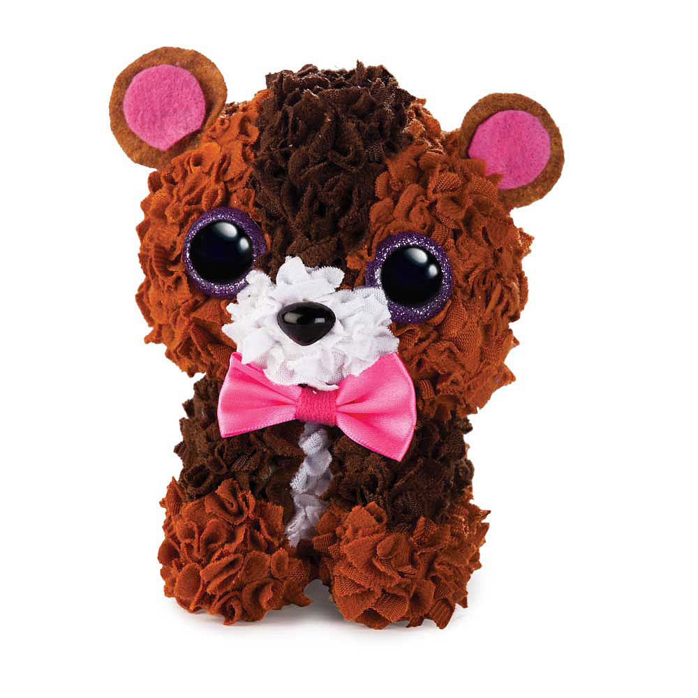 PlushCraft Teddy Bear - - Fat Brain Toys