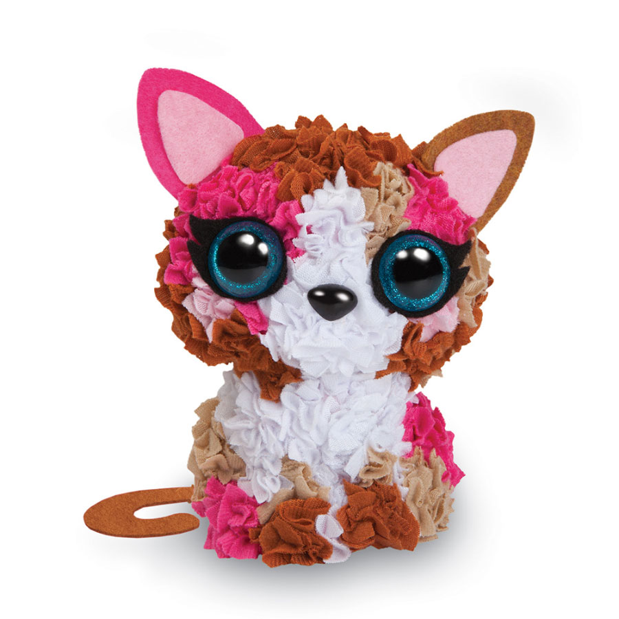 PlushCraft Calico Cat - - Fat Brain Toys