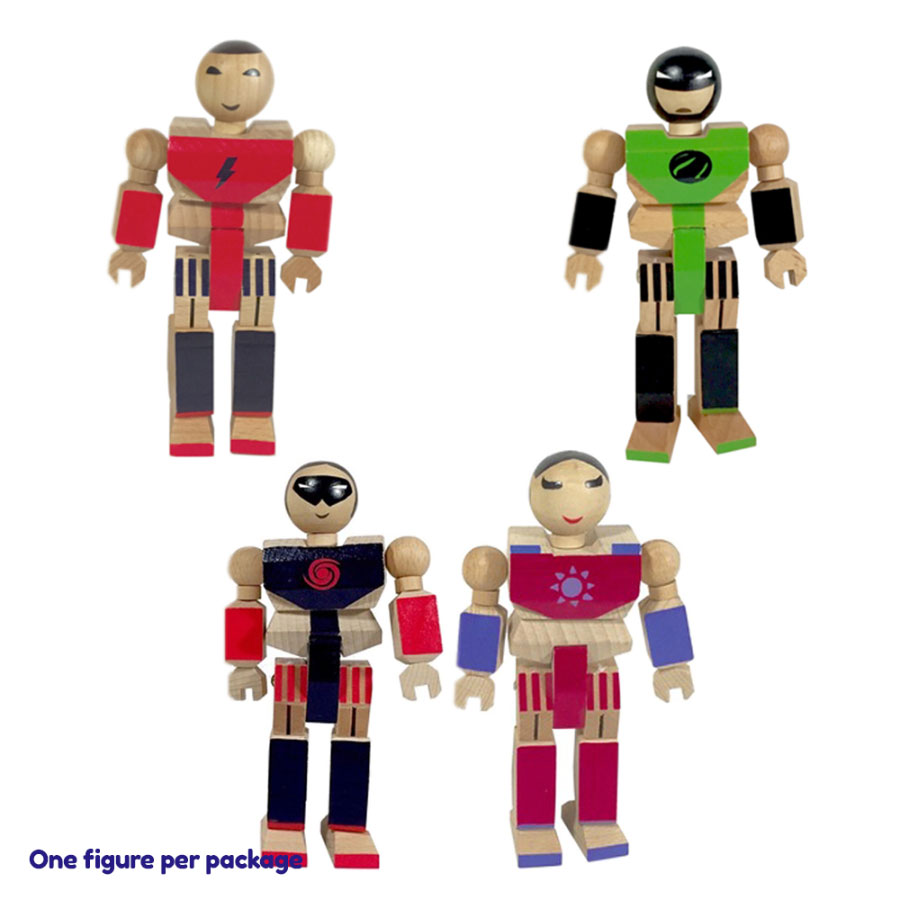 Play Hard Hero Action Figure - Series 1 - - Fat Brain Toys