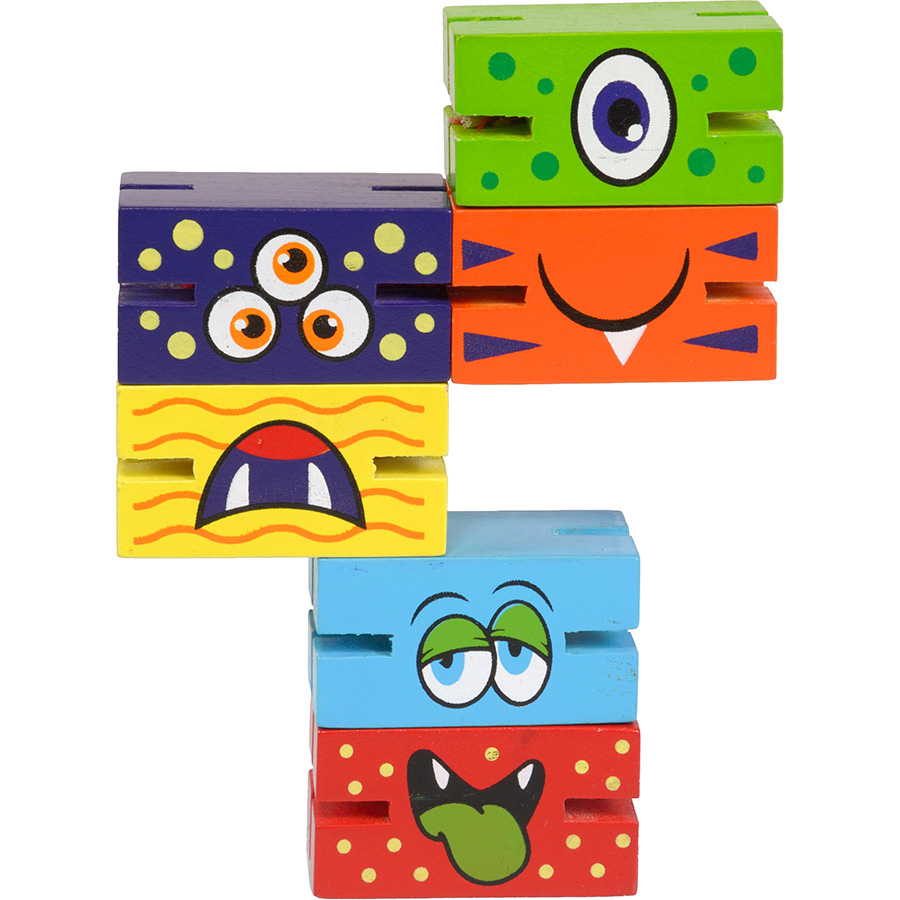 What'Zit Monster Faces - - Fat Brain Toys