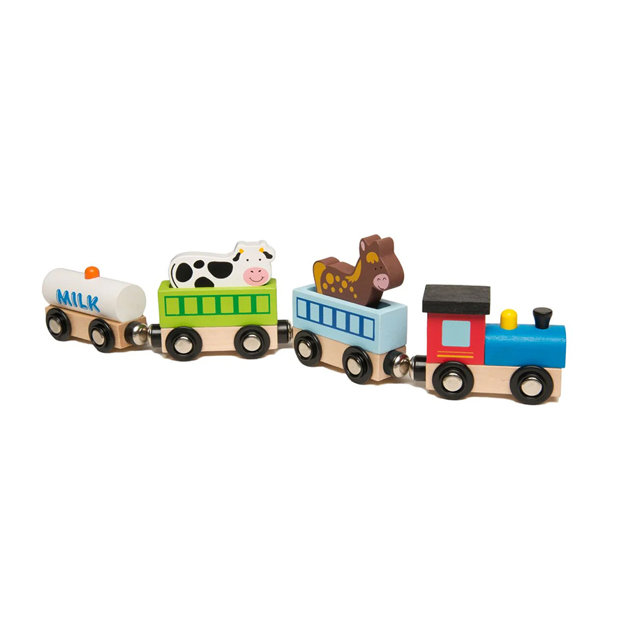 First Years Farm Train - - Fat Brain Toys