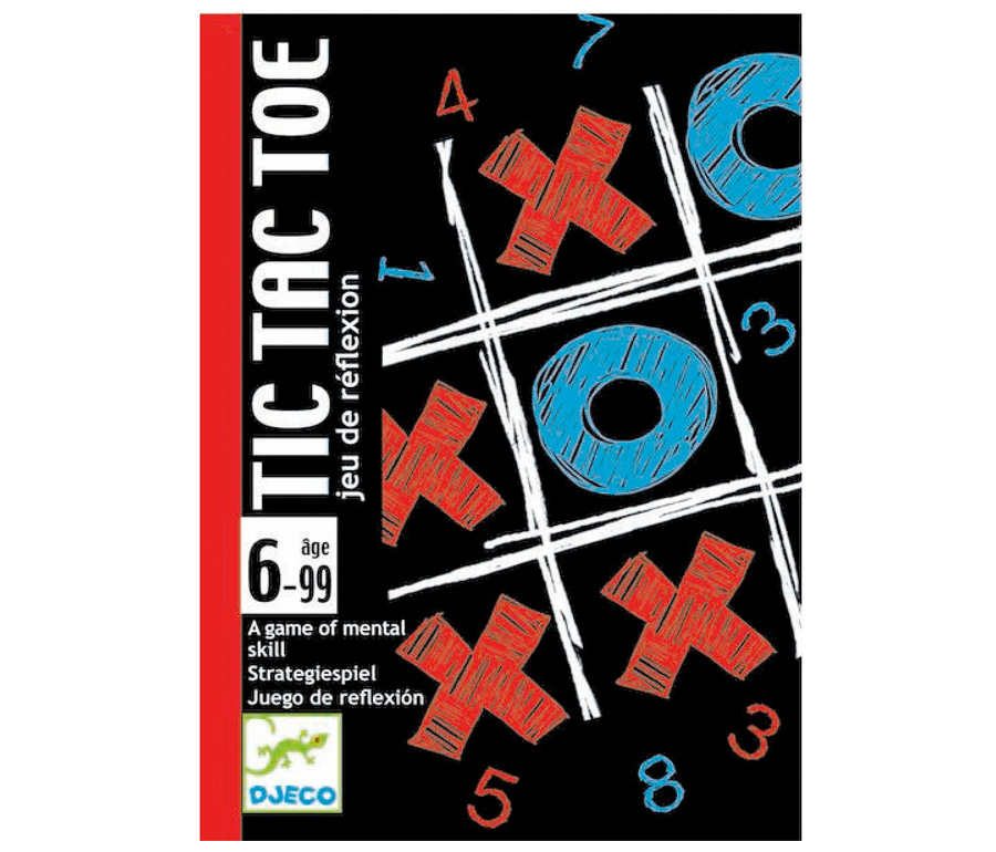 Djeco Tic Tac Toe Card Game - - Fat Brain Toys