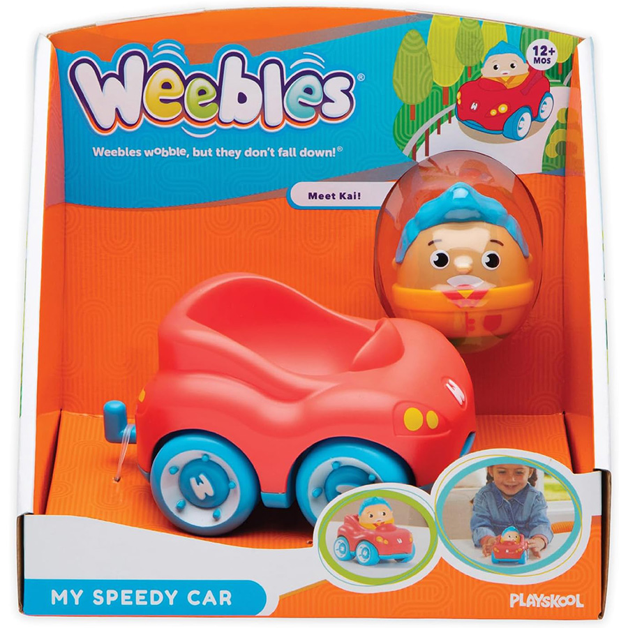 Weebles My Speedy Car - - Fat Brain Toys