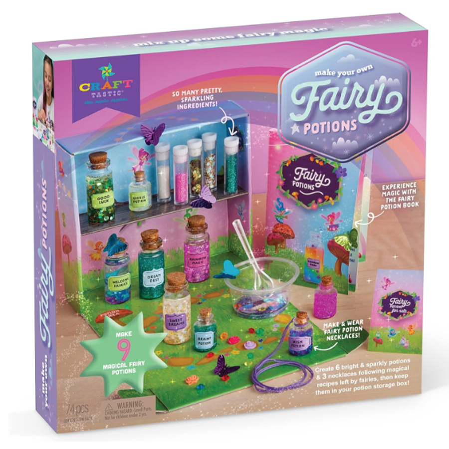 Craft-tastic Fairy Potion Kit - Best Arts & Crafts for Ages 6 to 8