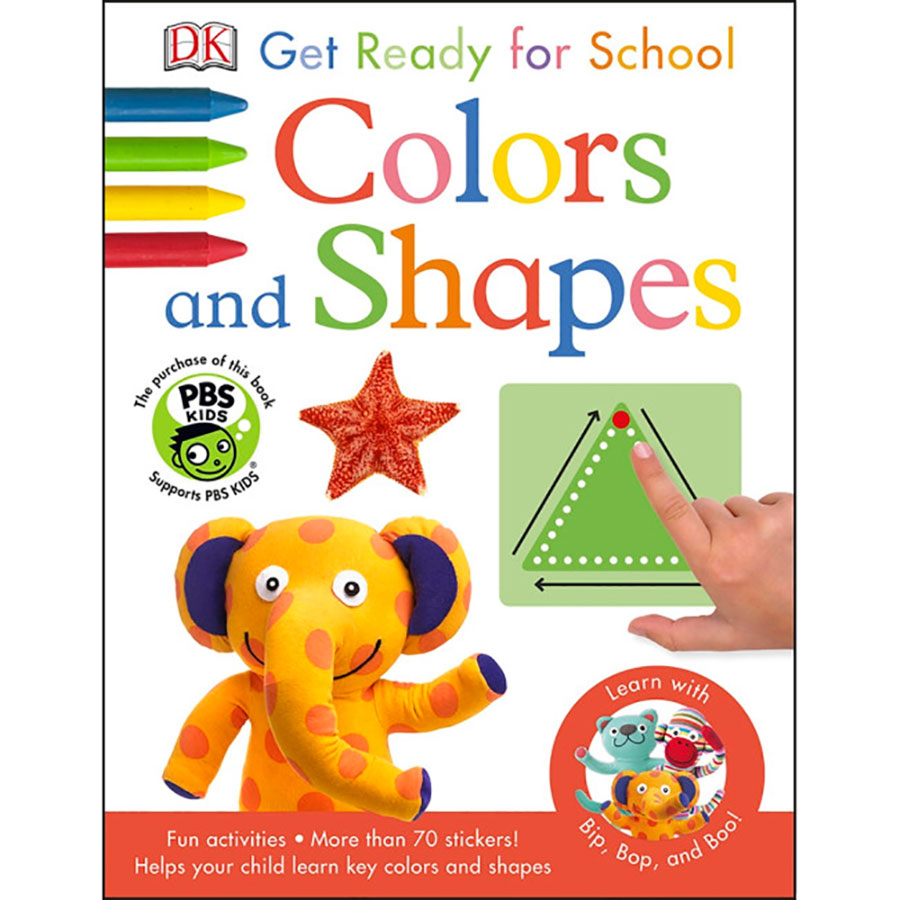 DK Get Ready For School - Colors and Shapes - - Fat Brain Toys