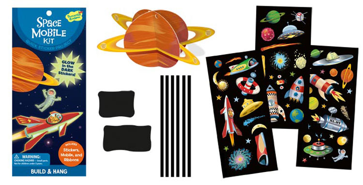 Space Mobile Sticker Kit - - Fat Brain Toys