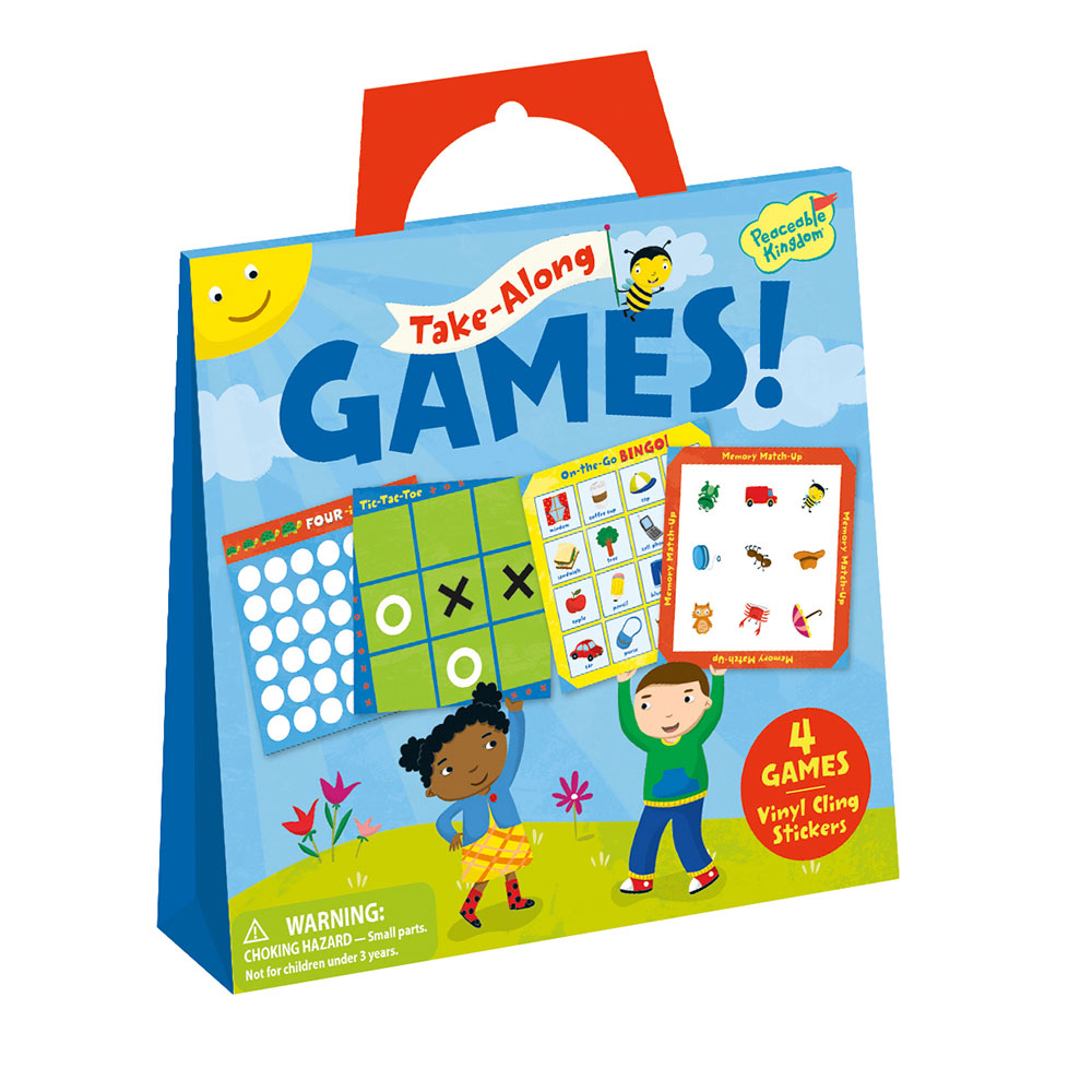 Reusable Sticker Tote - - Fat Brain Toys