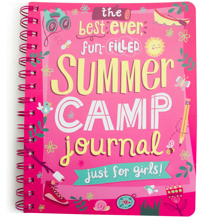 Summer Camp Journal Just For Girls - - Fat Brain Toys