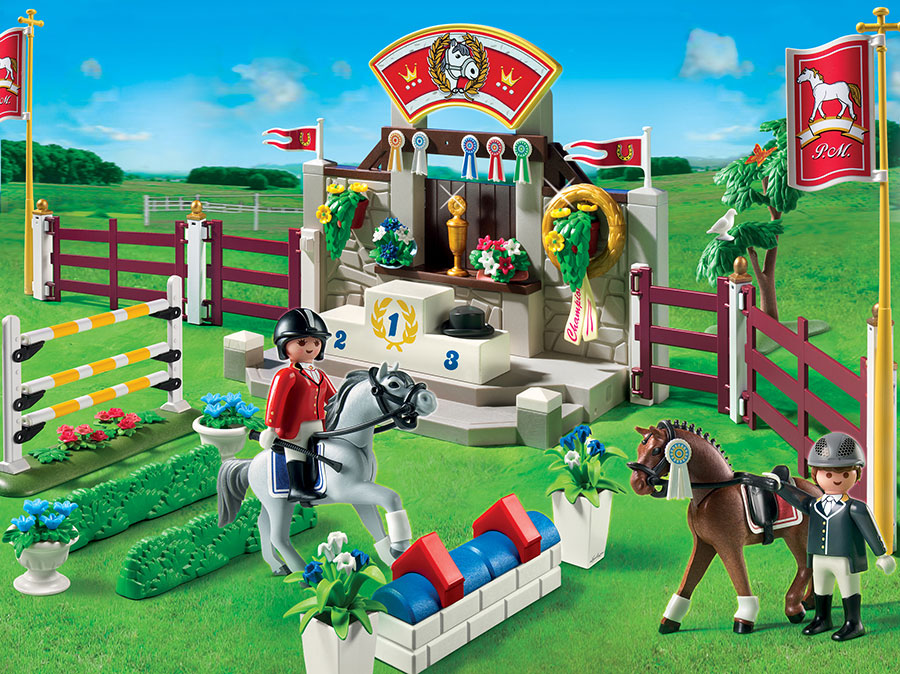 Playmobil Pony Ranch - Horse Show - - Fat Brain Toys