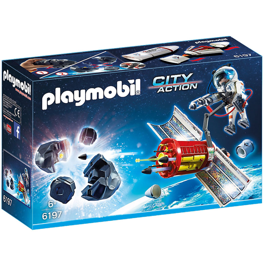 Playmobil Space Mission - Satellite Meteoroid Laser