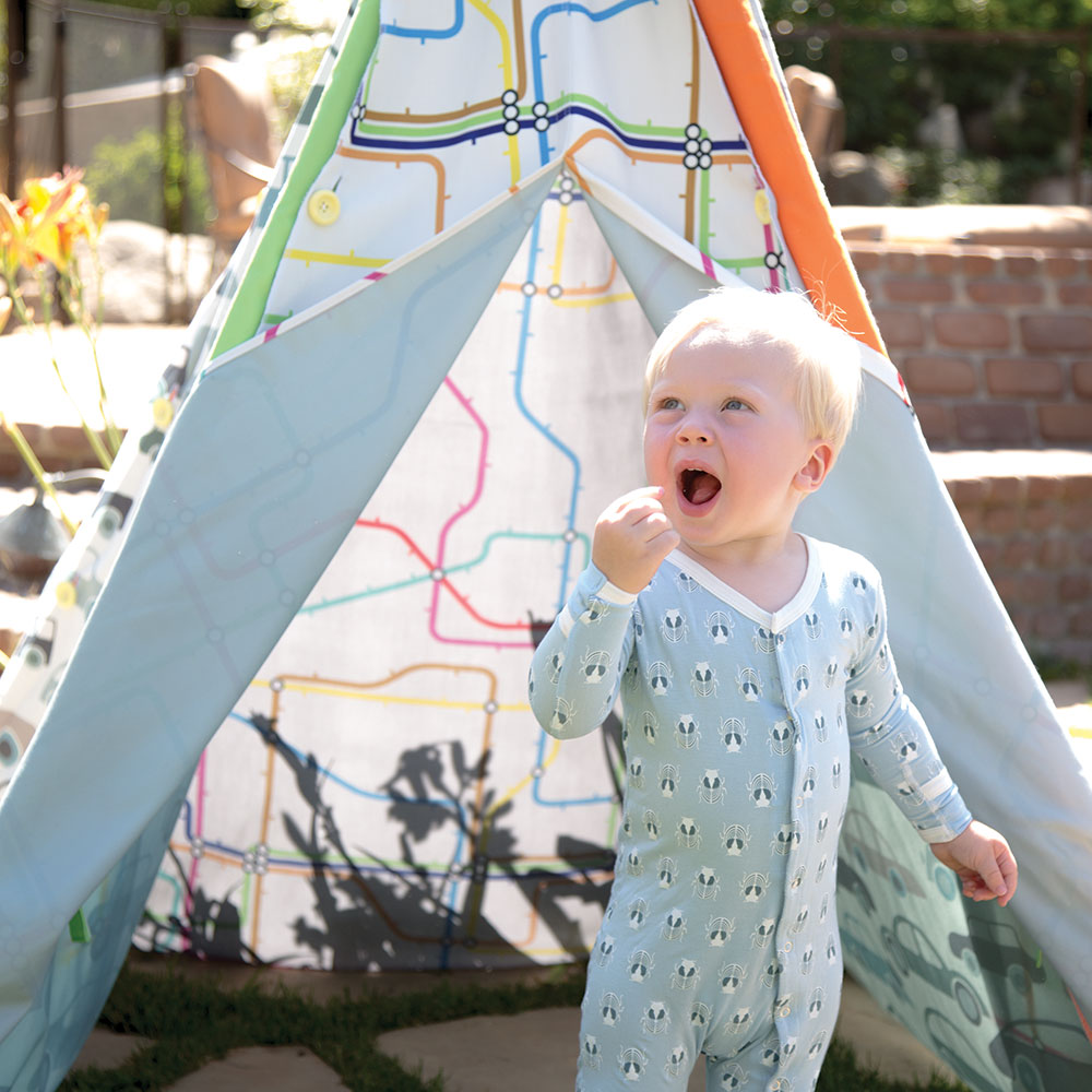 Traffic Jam Interchangeable Teepee - - Fat Brain Toys