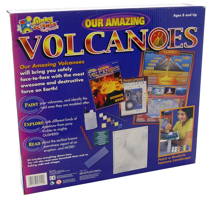 Our Amazing Volcanoes Earth Science Kit - - Fat Brain Toys
