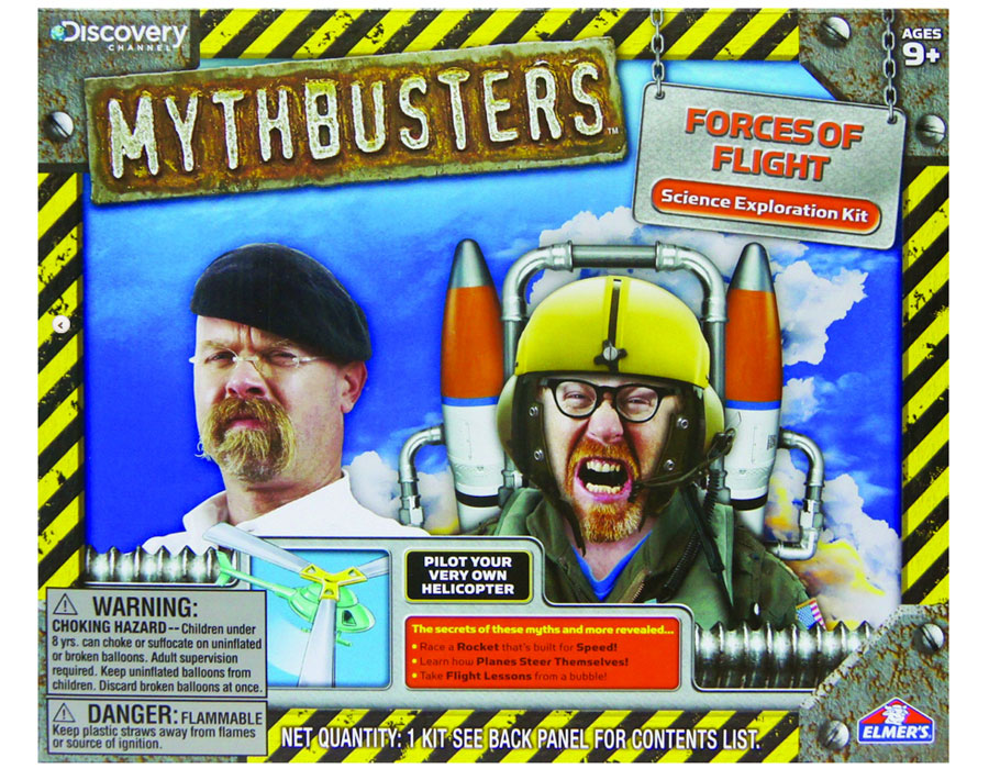 Mythbusters Science Kit - Freaky Flight Toolbox - - Fat Brain Toys