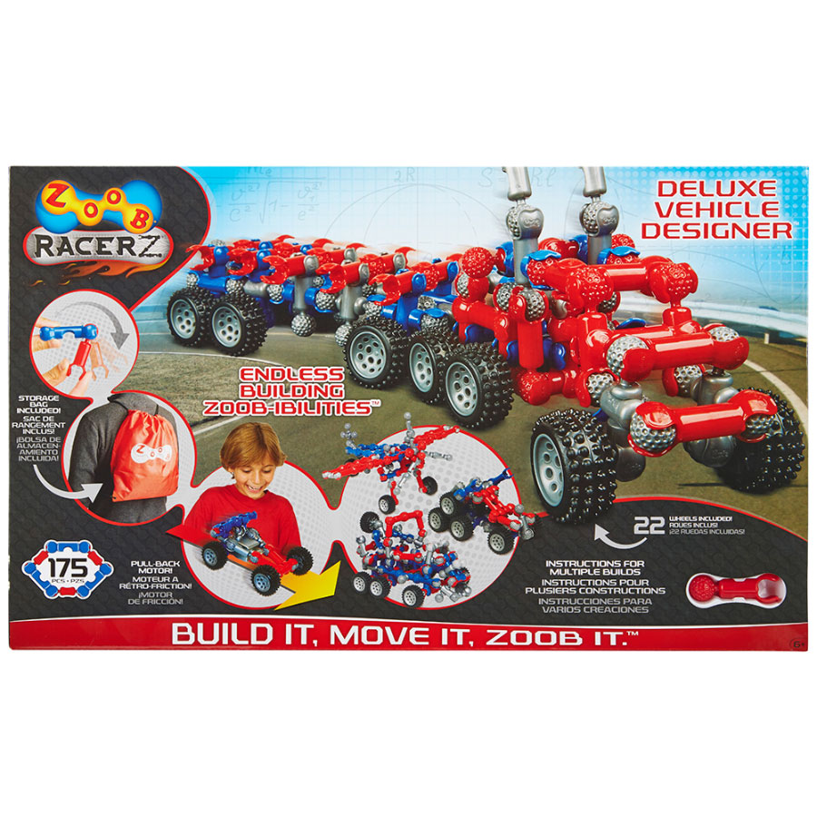 Zoob Racerz Deluxe Vehicle Designer - - Fat Brain Toys