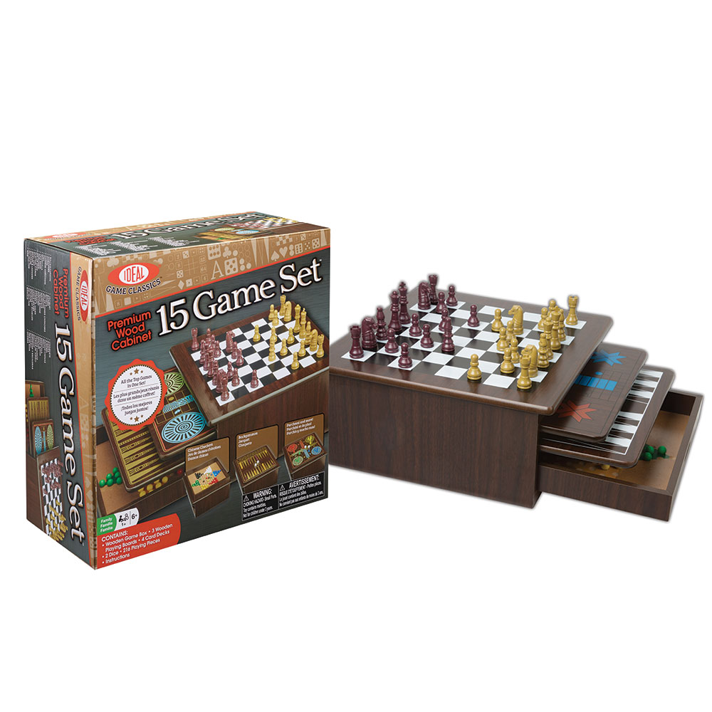 Family Game Night 15 Game Set - - Fat Brain Toys