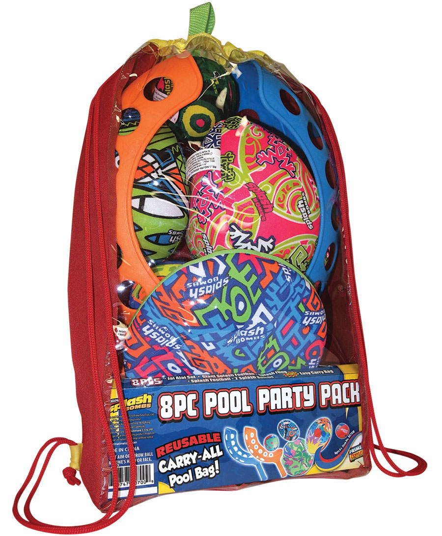 8 pc Pool Party Pack - - Fat Brain Toys