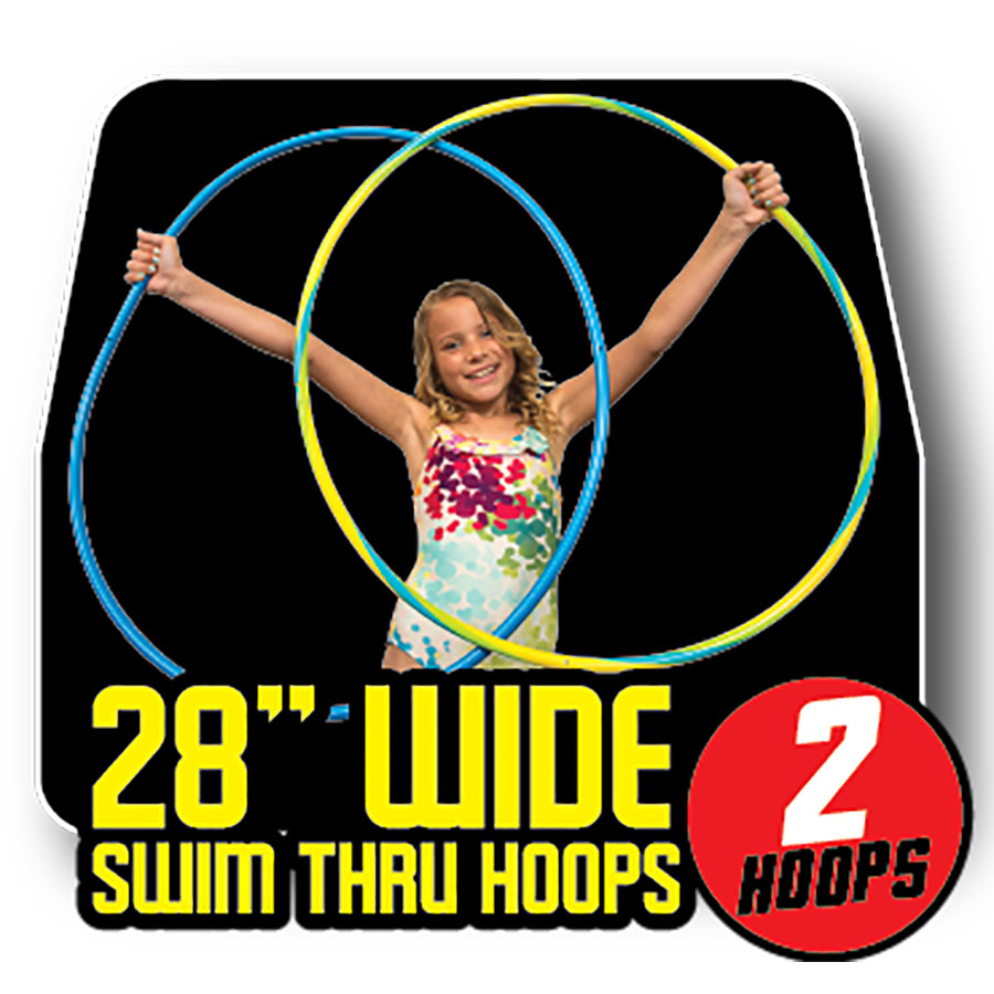 Torpedo Swim Hoops - 2PCS - - Fat Brain Toys