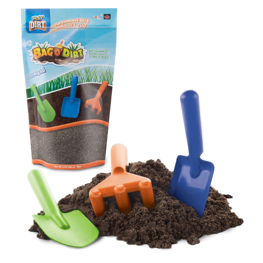 Play Dirt Bag O' Dirt - - Fat Brain Toys