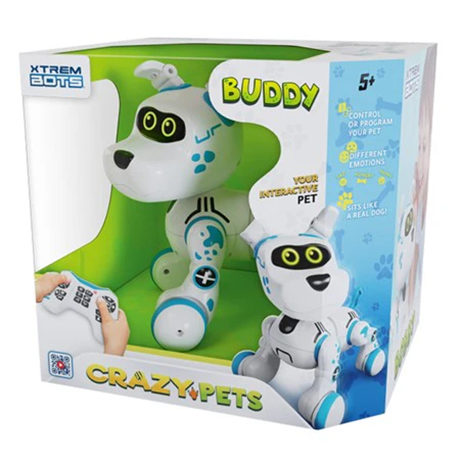 Crazy Pets - Buddy Bot - Best for Ages 5 to 10