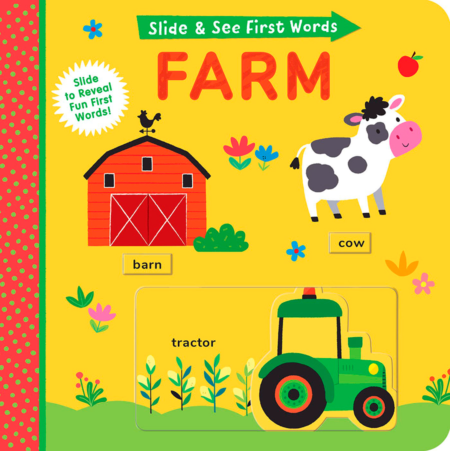 Slide and See First Words - Farm - Best Books for Ages 2 to 5