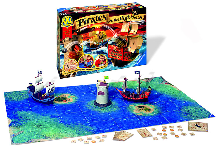 Pirates on the High Seas XXL Adventure Game - - Fat Brain Toys