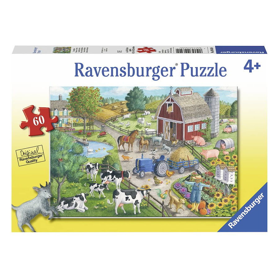 Home On The Range Puzzle - 60pc - - Fat Brain Toys
