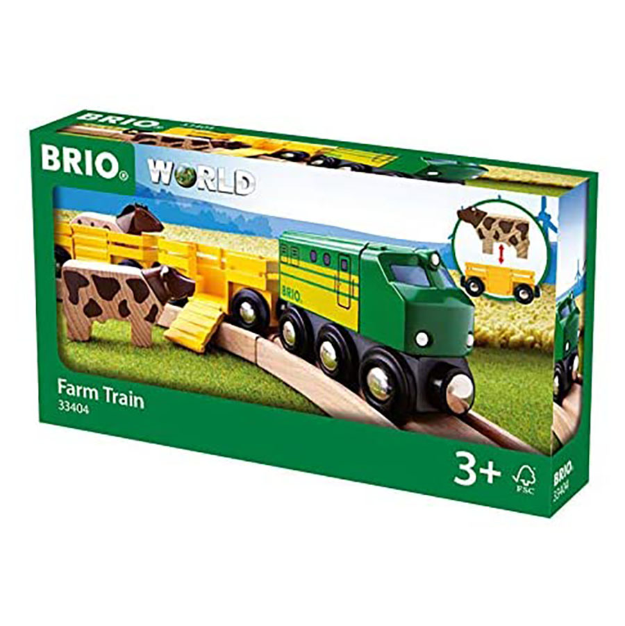 BRIO Farm Train Set - - Farm Toys