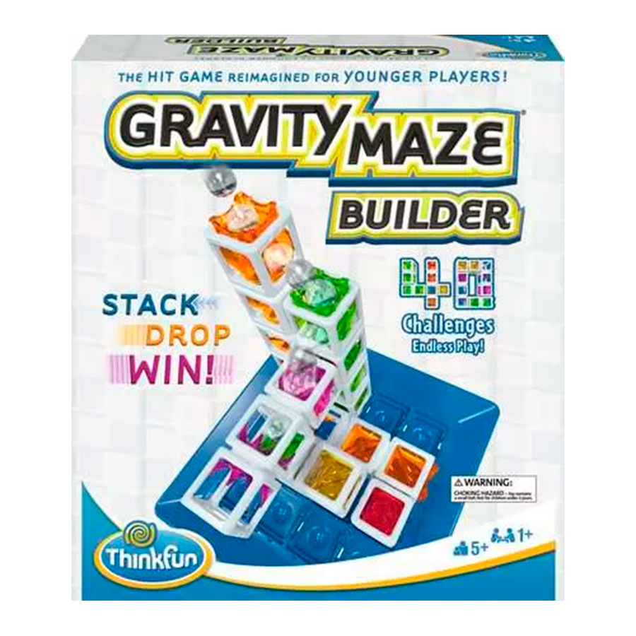 Think Fun Gravity Maze Builder - Best Brainteasers for Ages 5 to 11