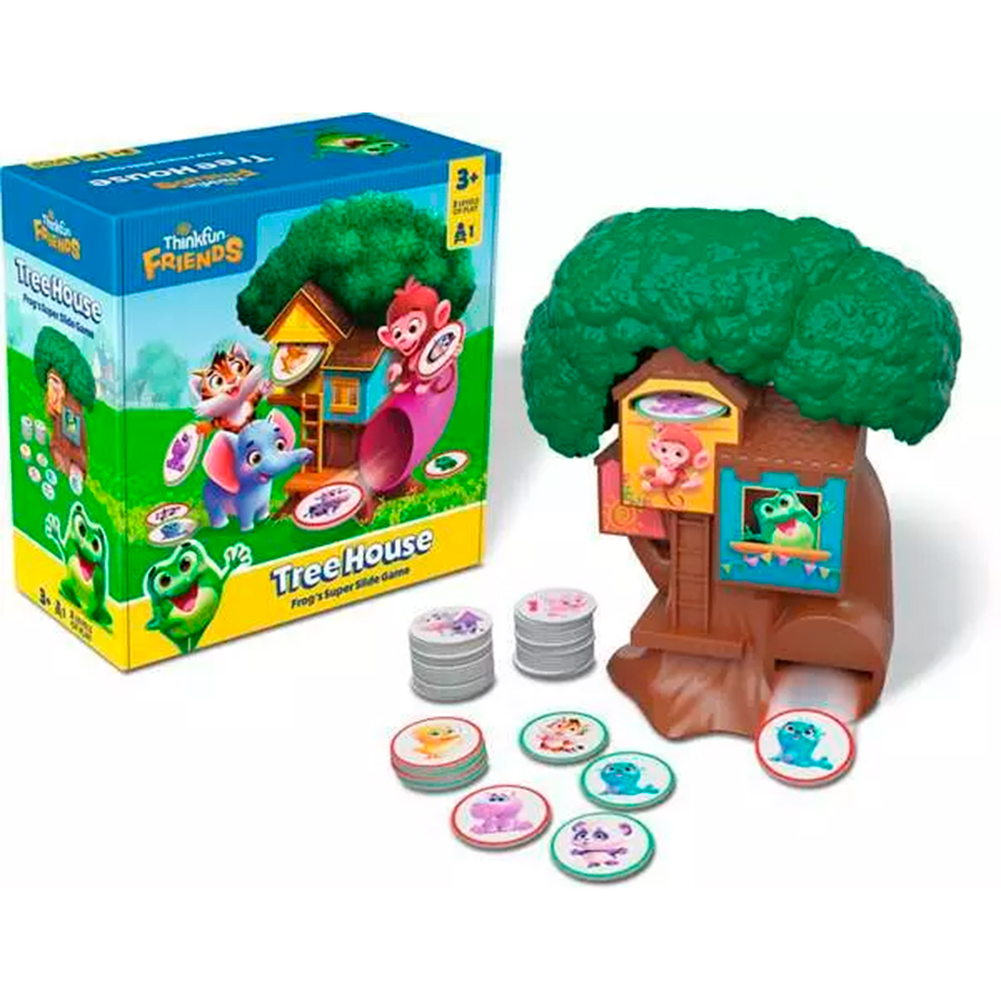 Think Fun Friends - Tree House - Best Brainteasers for Ages 3 to 8
