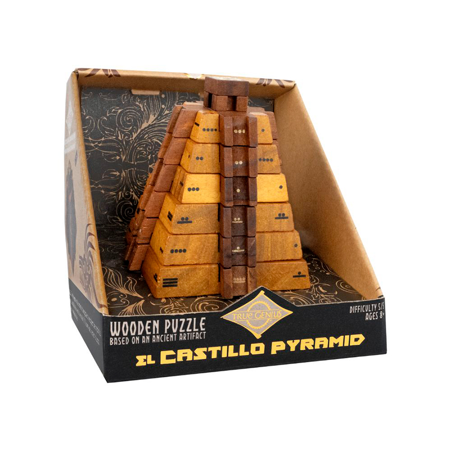 True Genius El Castillo Pyramid - - Fat Brain Toys