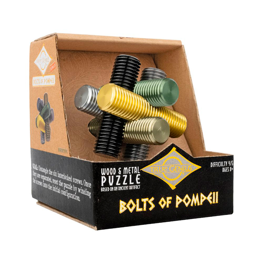 True Genius Bolts of Pompeii - - Fat Brain Toys