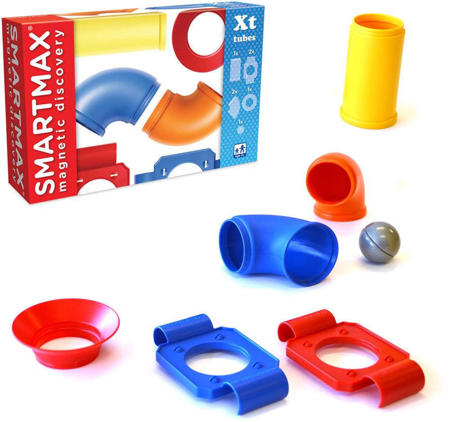 SmartMax Ball Run - Extension Set - Tubes XT - - Fat Brain Toys