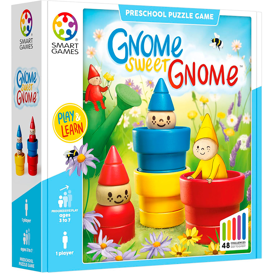 Gnome Sweet Gnome - Best Brainteasers for Ages 3 to 7 - Fat Brain Toys