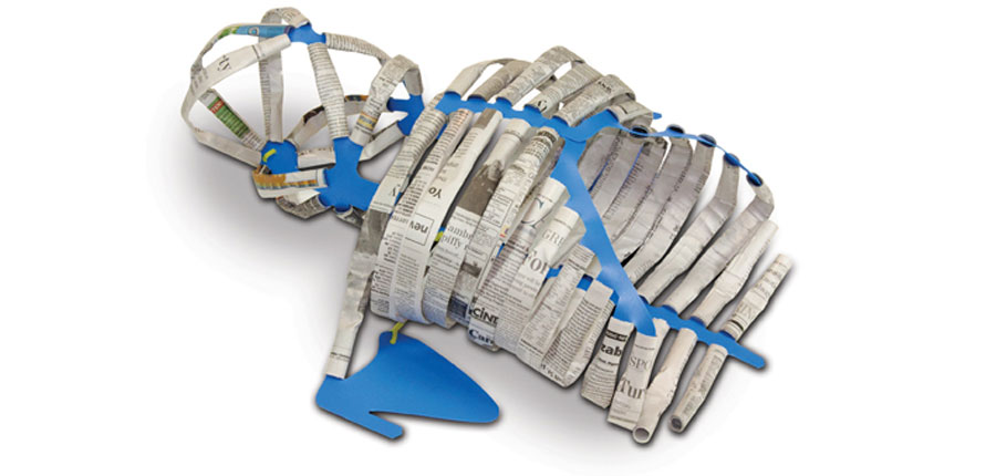 Newspaper Skeleton - - Fat Brain Toys