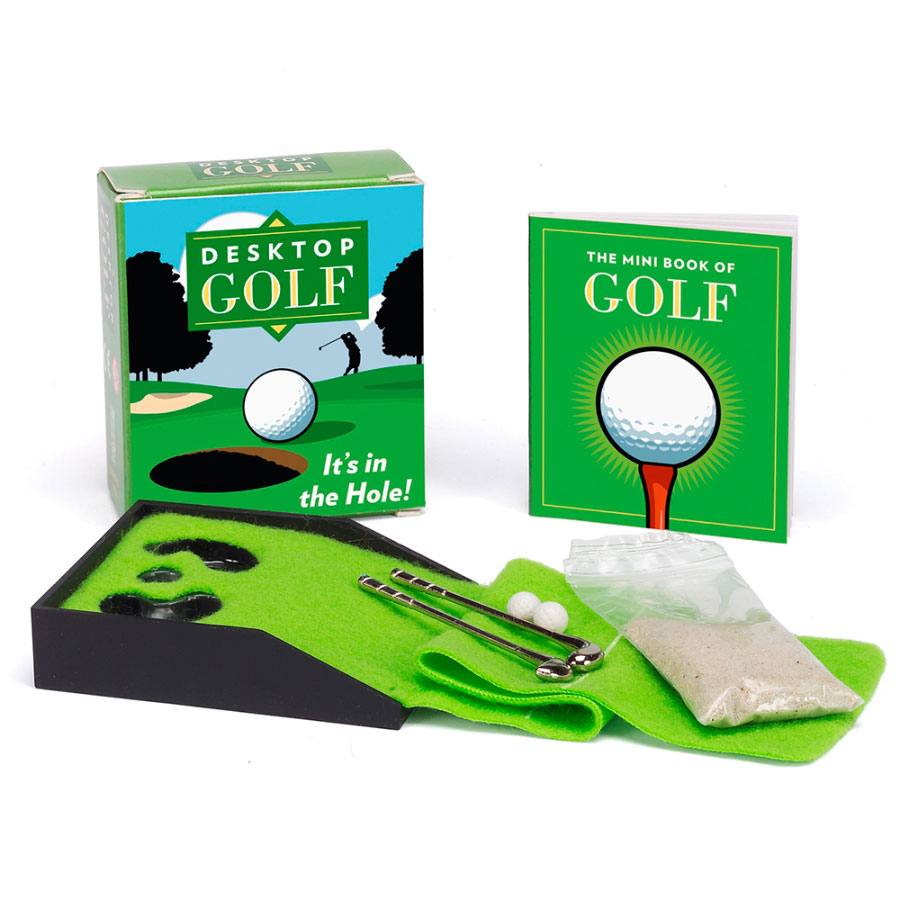 Desktop Golf Mini Kit - - Fat Brain Toys
