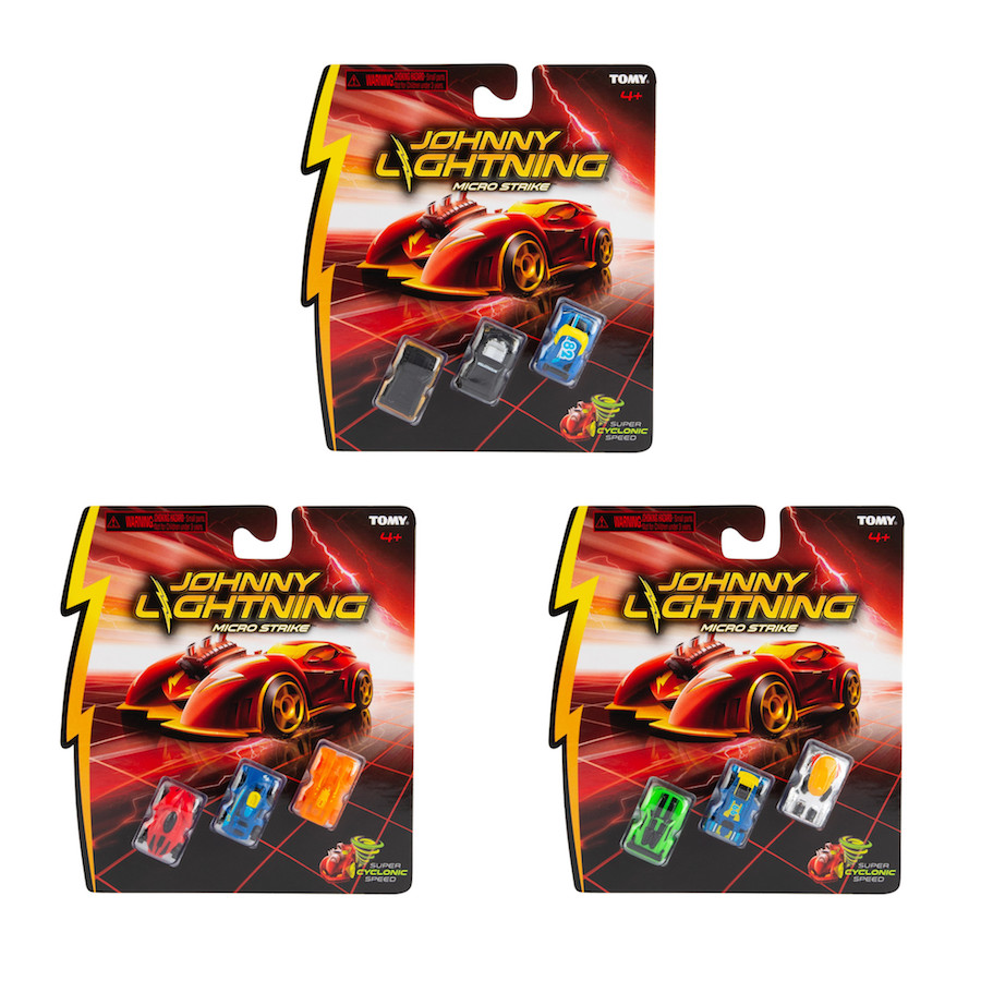 Johnny Lightning 3 Pack - - Fat Brain Toys