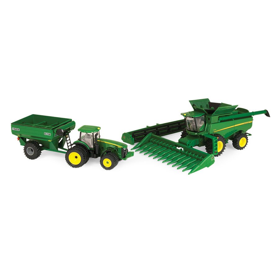 1/64 John Deere Harvesting Set - - Farm Toys
