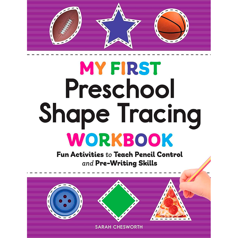 My First Preschool Shape Tracing Workbook - Best Books for Ages 3 to 4
