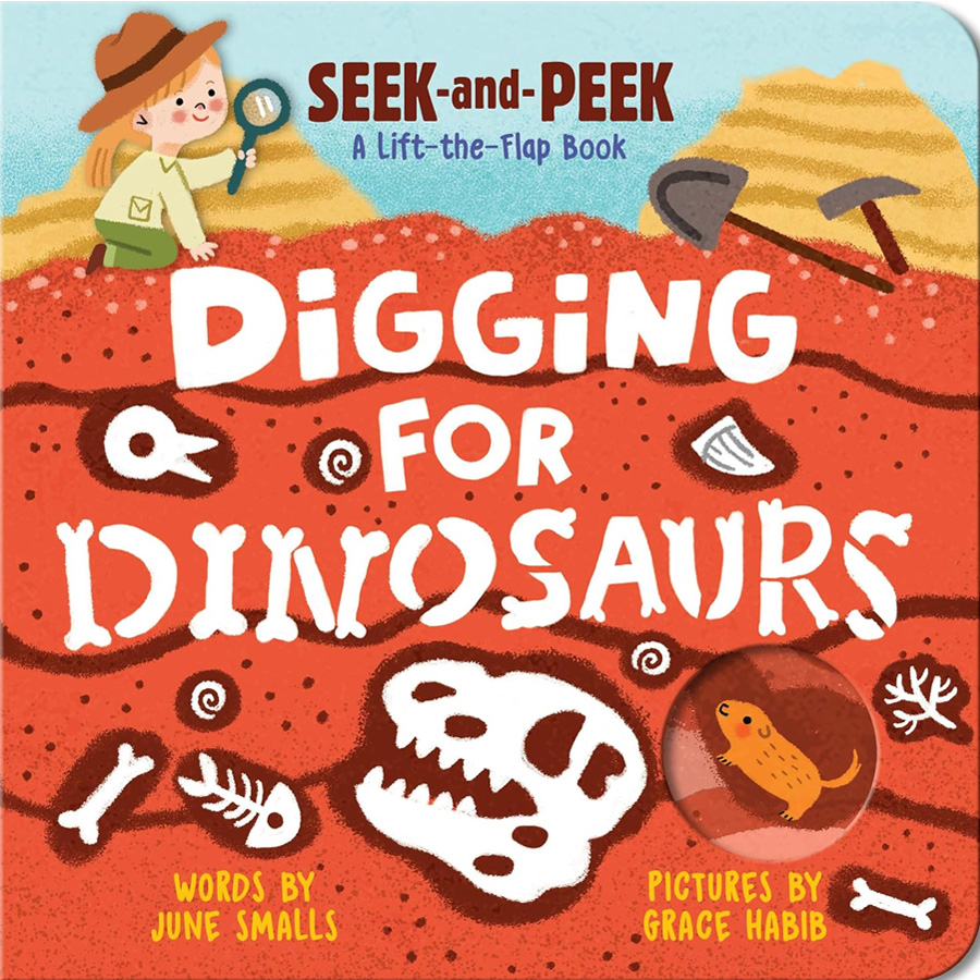 Digging for Dinosaurs See-and-Peek - - Fat Brain Toys