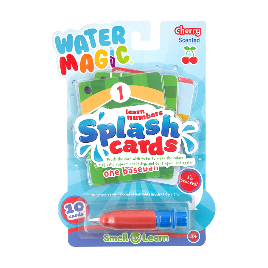 Water Magic Splash Cards - Numbers - - Fat Brain Toys