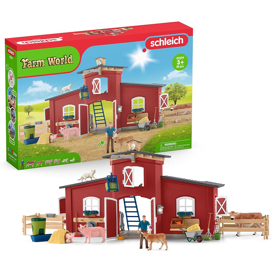 Farm World Red Barn - - Farm Toys