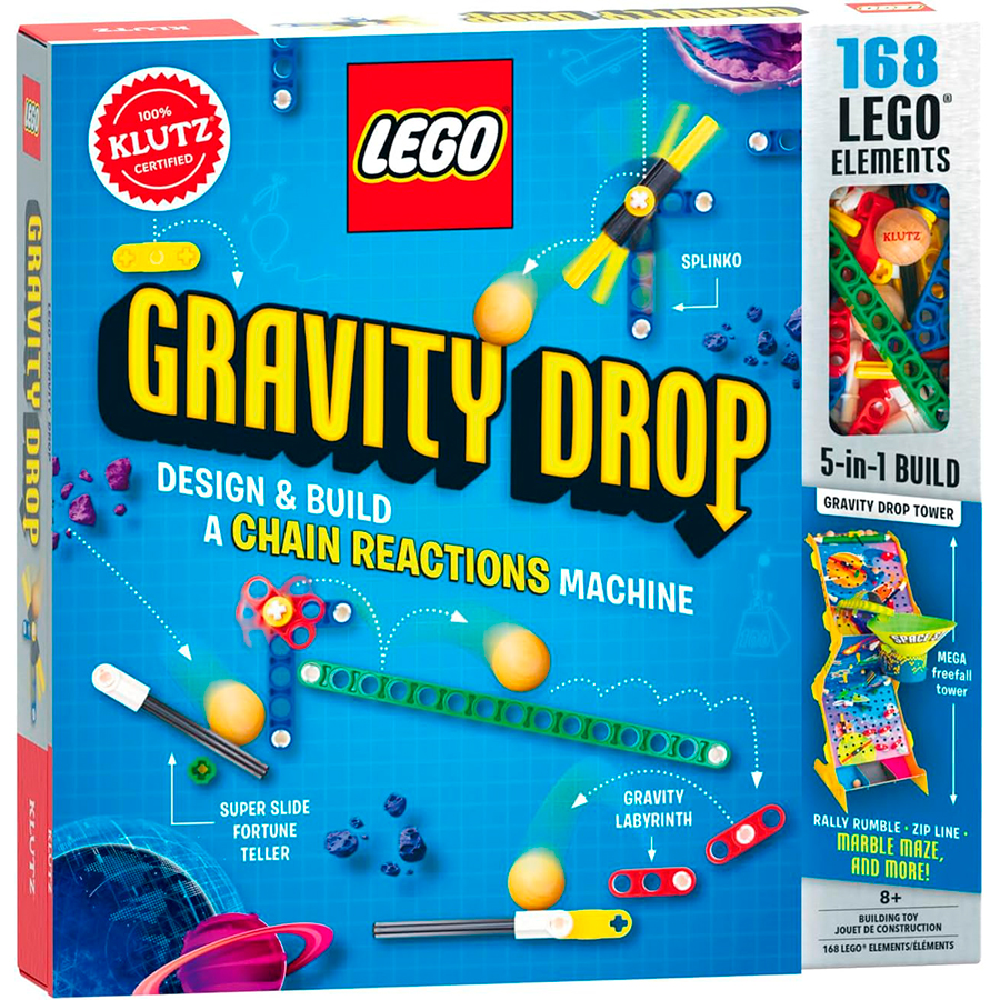 Klutz LEGO Gravity Drop - Best Books for Ages 8 to 12 - Fat Brain Toys