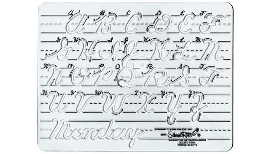 School-Rite Cursive Letters - - Fat Brain Toys