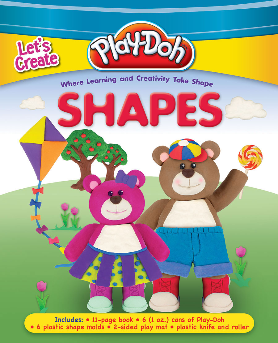 Play-Doh Let's Create Shapes - - Fat Brain Toys
