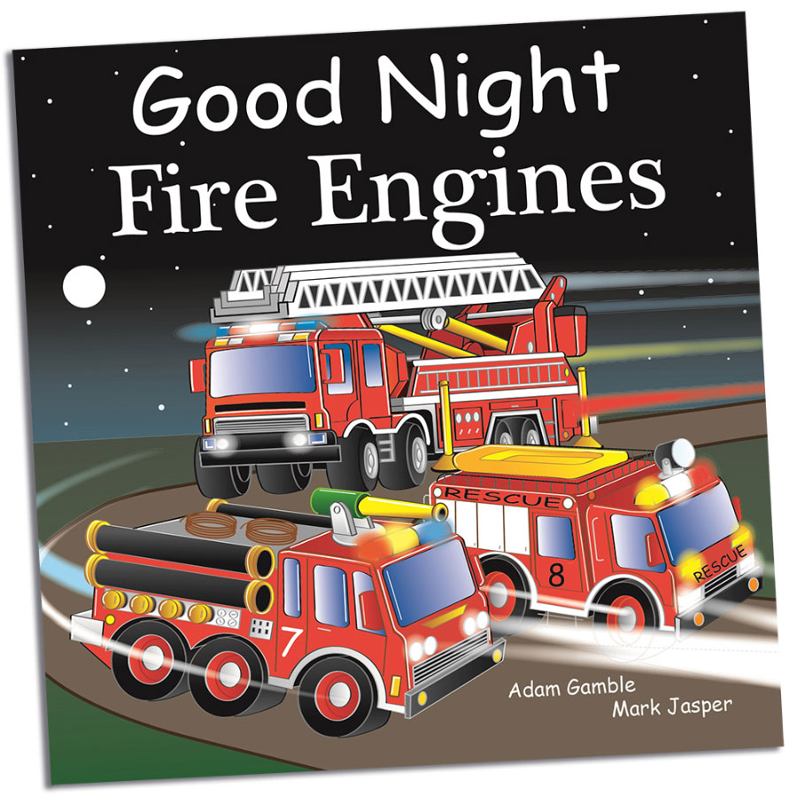 Good Night Fire Engines - - Fat Brain Toys